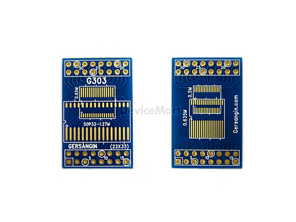 [G303] SOP,SSOP,TSSOP 변환기판 / 디바이스마트