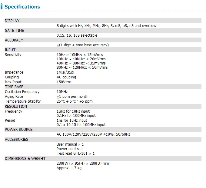 GFC-8010H / 디바이스마트