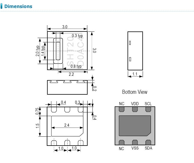 온습도센서(SHT20) / 디바이스마트