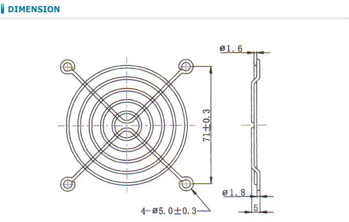 FG-80MM 재질 : METAL / 디바이스마트