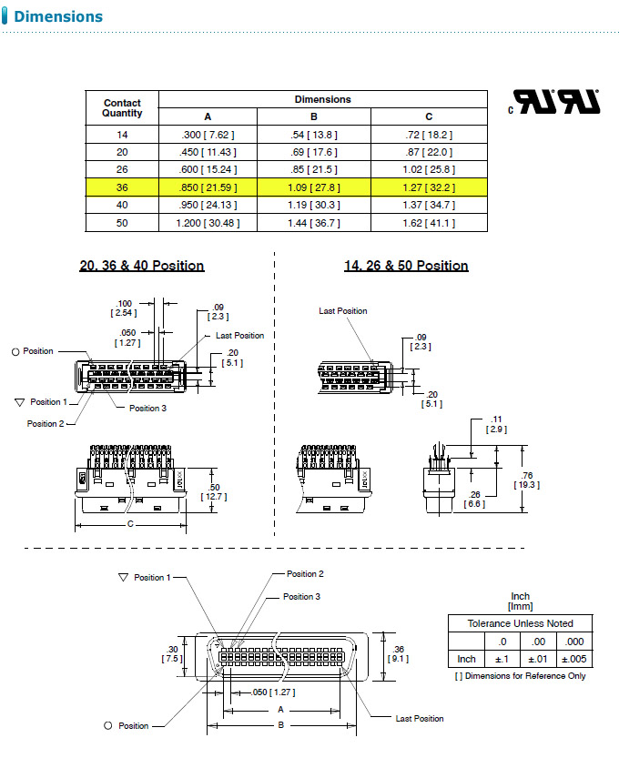 10136-3000PE (36P SOLDER PLUG) / 디바이스마트