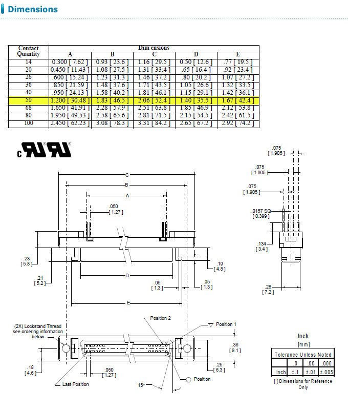 10250-6202PL (50P RECPT PCB ST) / 디바이스마트