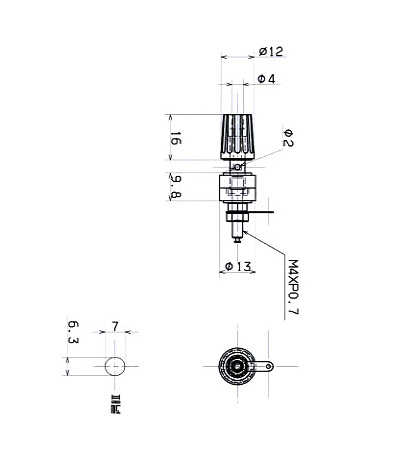 원형 바나나잭(TB-201) / 디바이스마트