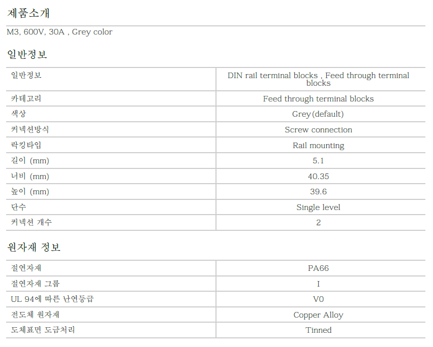 DK4N SC [SET1] 회로보호 배전용 단자대 키트 / 디바이스마트