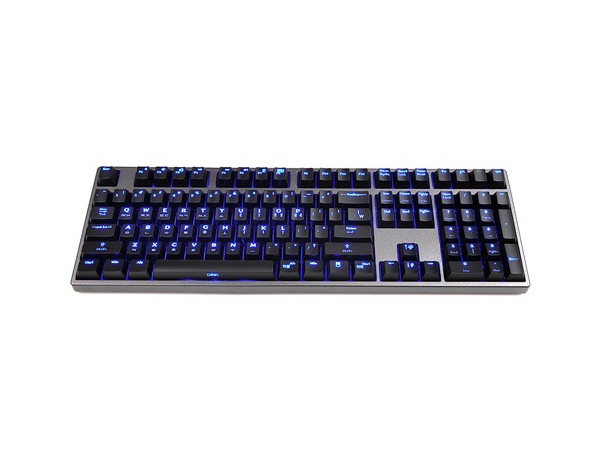 유선 기계식 키보드, 덱 헤슘 CBL-108 LED, 클릭, 청축 [블랙/USB] / 디바이스마트