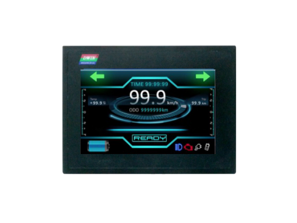[DWIN] DMT80480T070_15WT ( 7.0' DGUS 간편 프로그램, UART LCD 케이스 일체형 모듈 ) / 디바이스마트