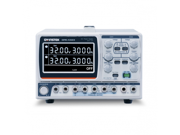 DC Power Supply, 4채널 리니어 DC 전원 공급기 [GPE-4323] / 디바이스마트