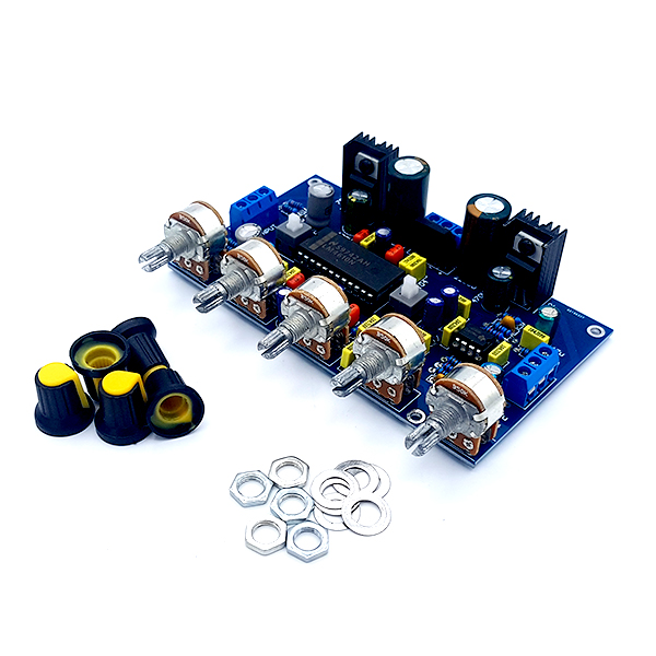 LM4610+NE5532 10W+10W 2채널 프리앰프 [SY-SPK015] / 디바이스마트