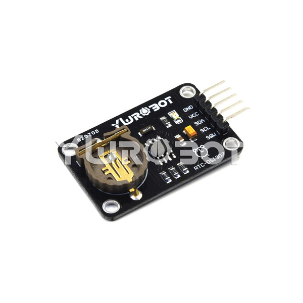 DS1307 고정밀 실시간 클록 RTC 모듈 [ELB040503] / MCU보드/전자키트 > 버튼/스위치/제어/RTC > RTC/타이머 / 디바이스마트