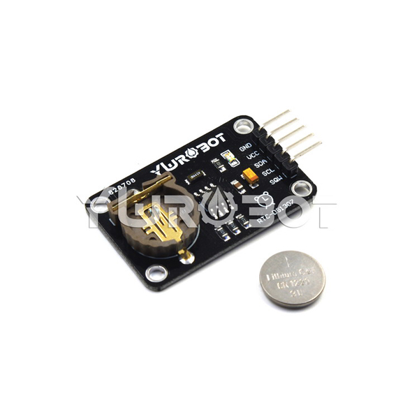 DS1307 고정밀 실시간 클록 RTC 모듈 [ELB040503] / MCU보드/전자키트 > 버튼/스위치/제어/RTC > RTC/타이머 / 디바이스마트