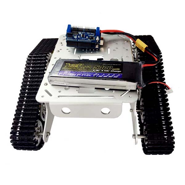 ESPduino T300 스마트 RC 메탈 실버 탱크 (SILVER) / 디바이스마트