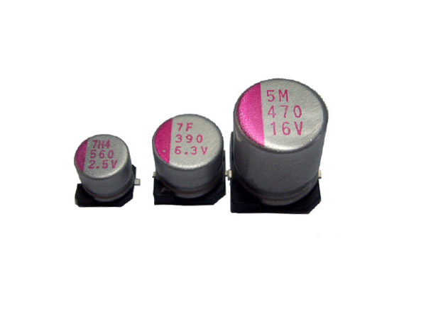 SMD Solid Capacitor 6.3V 330㎌(6VL330MC6) / 디바이스마트