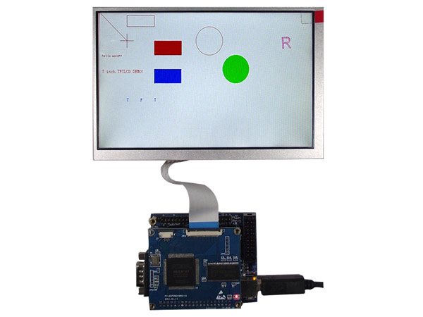 STM32+7인치 TFT-LCD(FPGA) 개발키트 / 디바이스마트