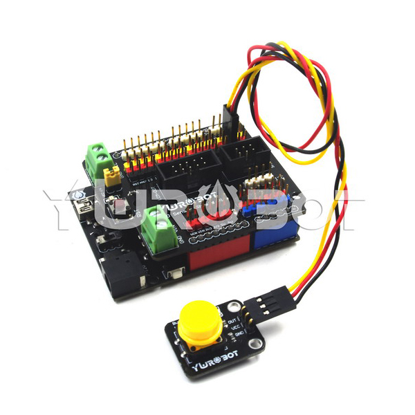 아두이노 버튼 스위치 모듈 (흰색) [ELB060677] / 디바이스마트