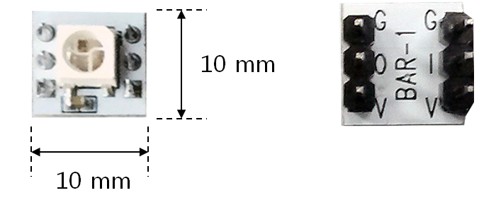 JLED-BAR-1 : LED 1개로 구성된 막대 형태의 모듈 / 디바이스마트