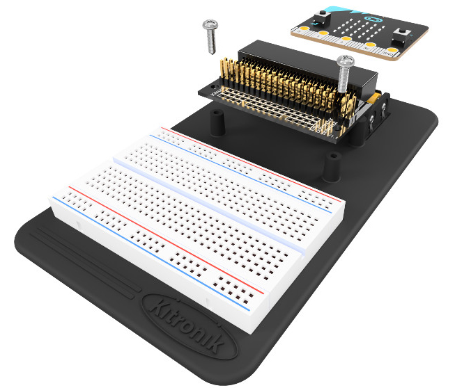 마이크로비트 커넥터 보드 Edge Connector Breakout Board for BBC micro:bit [KIT ...