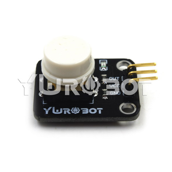 아두이노 버튼 스위치 모듈 (흰색) [ELB060677] / 디바이스마트