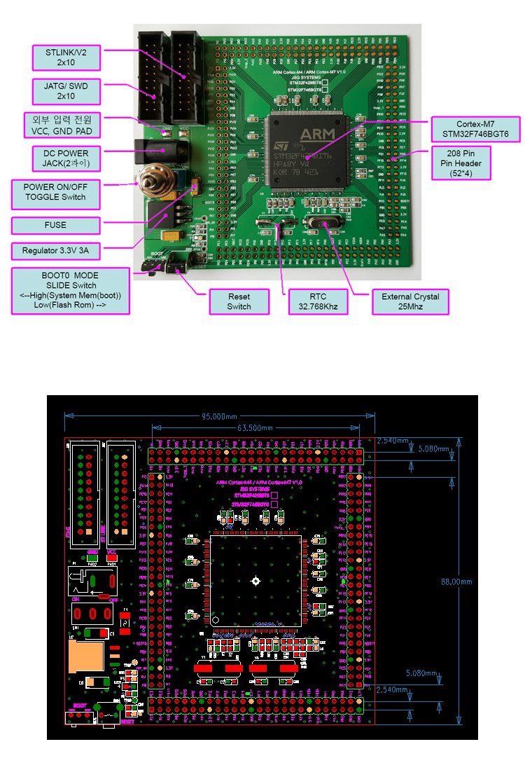 [JSG]Stm32f746bgt6 / 디바이스마트