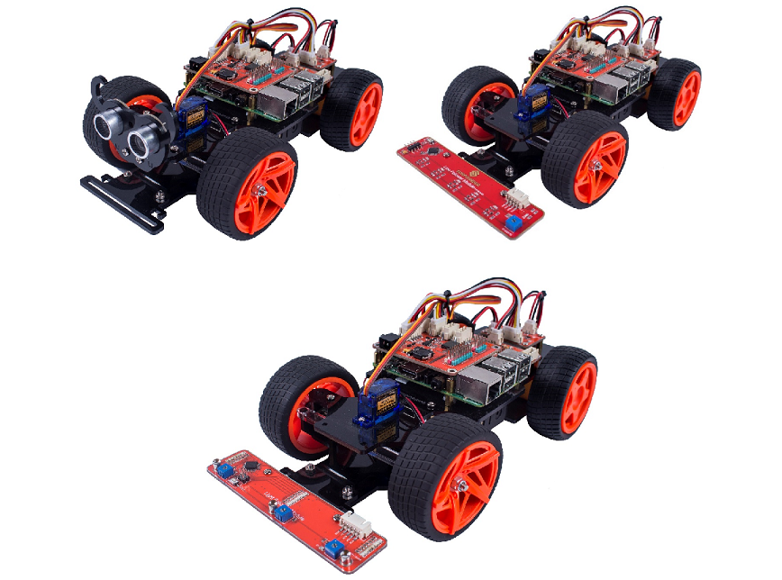 라즈베리파이 스마트센서 자동차키트 [CN0257] / 디바이스마트