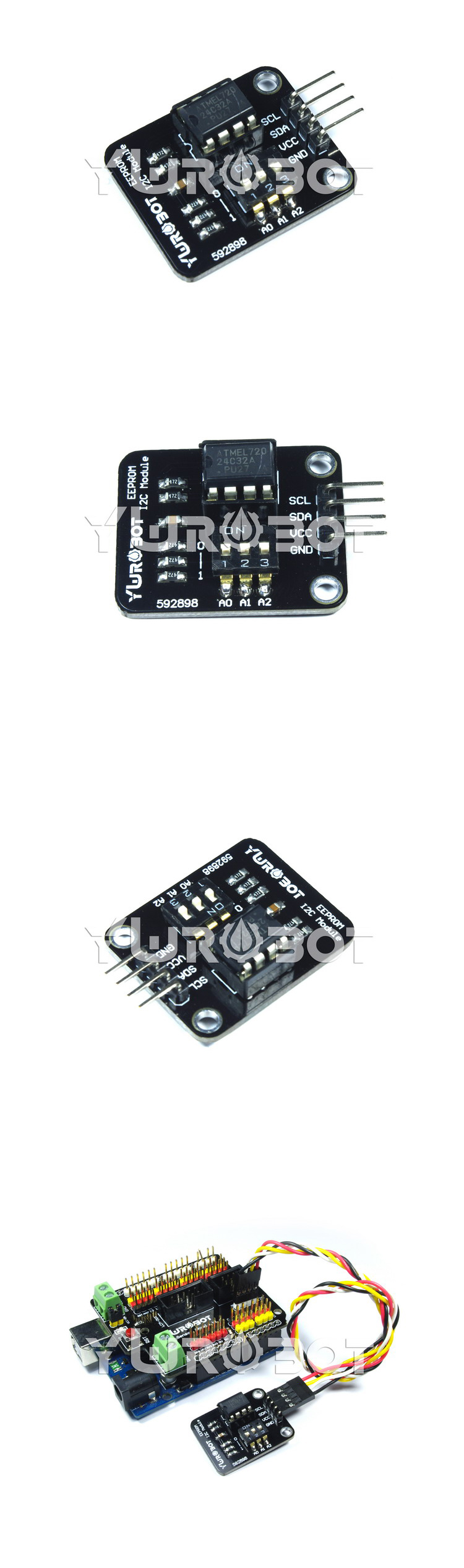 아두이노 24C32 EEPROM 메모리 모듈 [ELB040501] / 디바이스마트