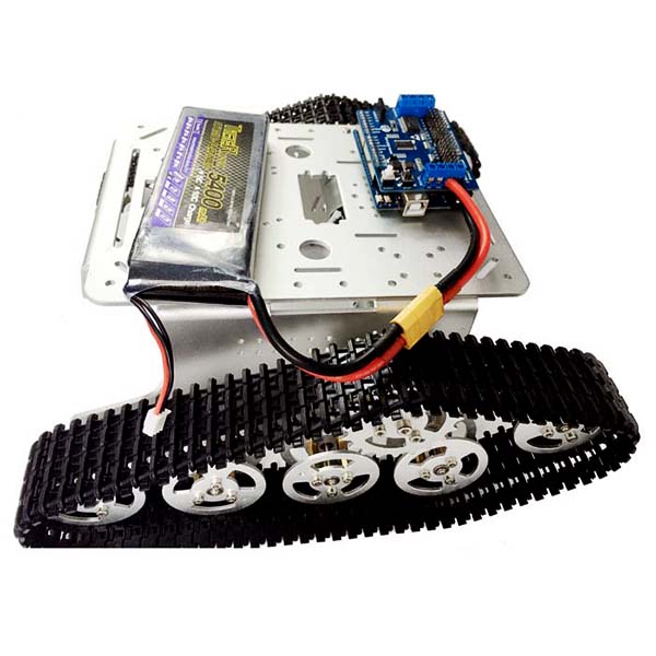 ESPduino T300 스마트 RC 메탈 실버 탱크 (SILVER) / 디바이스마트