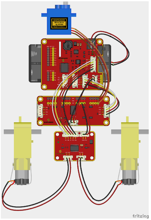라즈베리파이 스마트센서 자동차키트 [CN0257] / 디바이스마트