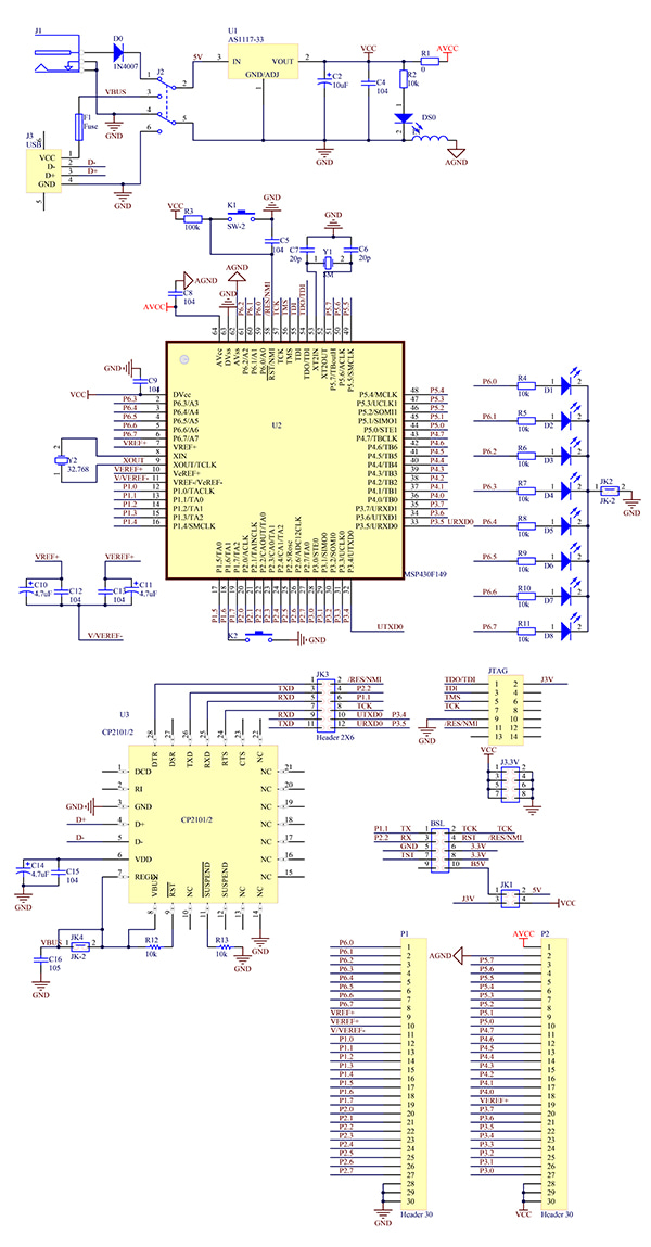 MSP430-PCB / 디바이스마트