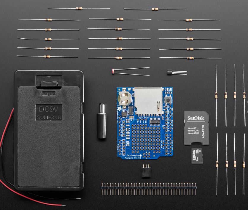 Light and temperature data-logger pack [ada-249] / 디바이스마트