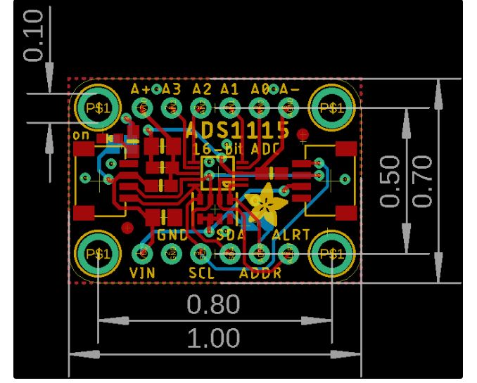 ADS1115 16-Bit ADC - 4 Channel with Programmable Gain Amplifier [ada ...