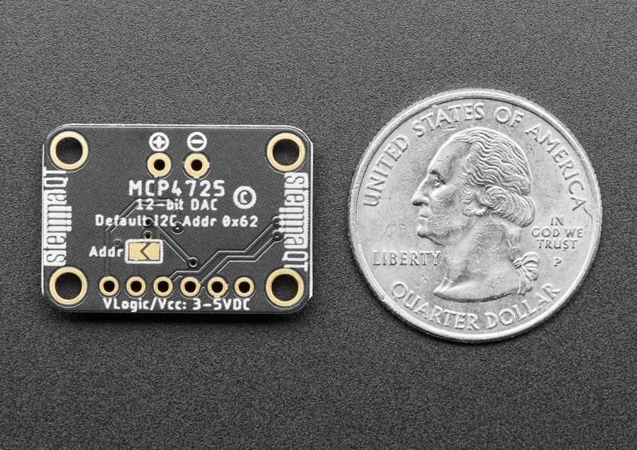MCP4725 Breakout Board - 12-Bit DAC w/I2C Interface [ada-935] / 디바이스마트