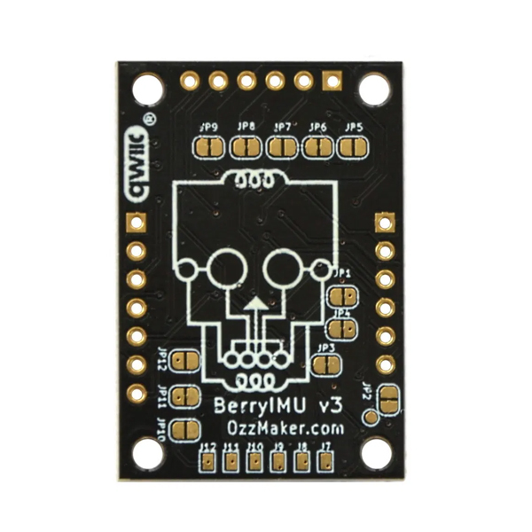 베리IMU V3-라즈베리 가속도, 자이로, 지자계, 대기압/고도 센서 (BerryIMU - An accelerometer ...