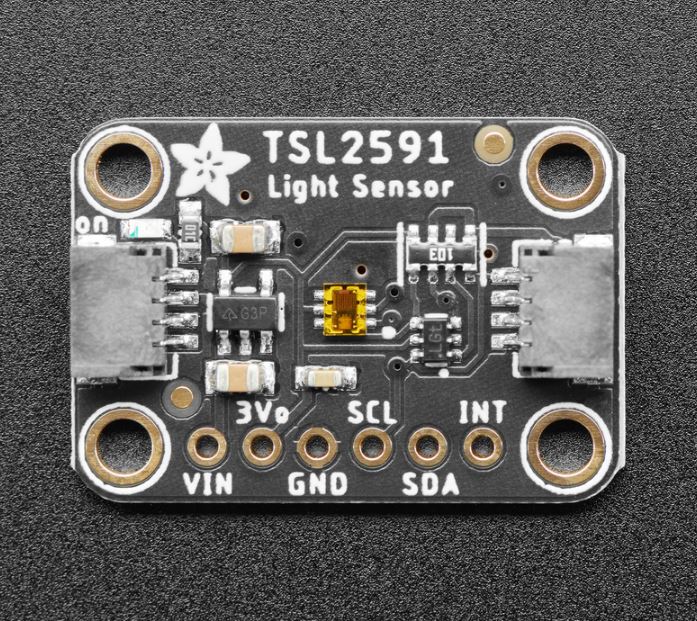 Adafruit TSL2591 High Dynamic Range Digital Light Sensor [ada-1980] / 디바이스마트