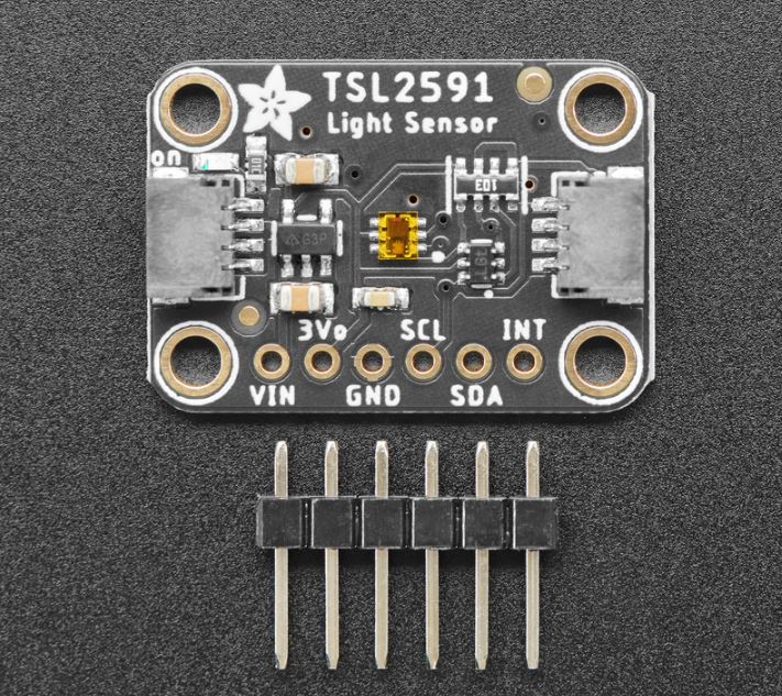 Adafruit TSL2591 High Dynamic Range Digital Light Sensor [ada-1980] / 디바이스마트