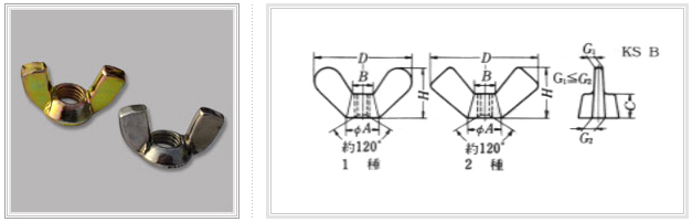 나비 너트(스텐) - M5X0.8 / 디바이스마트