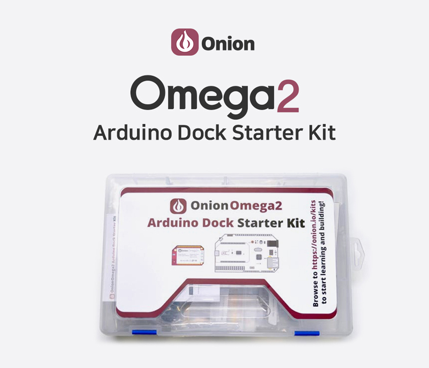 오메가2 아두이노 스타터키트 Onion Omega Arduino Dock Starter Kit [ONI-17] / 디바이스마트