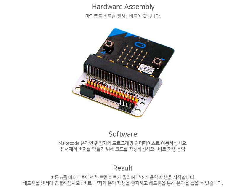 마이크로비트 센서 확장보드 Elecfreaks sensor:bit for micro:bit (sensorbit) [EF03415 ...