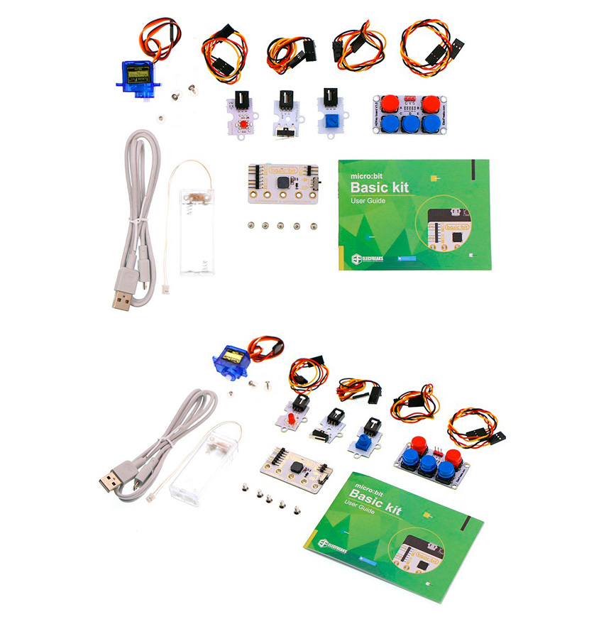 마이크로비트 베이직 키트 (micro:bit 미포함) microbit basic kit [EF08189] / 디바이스마트