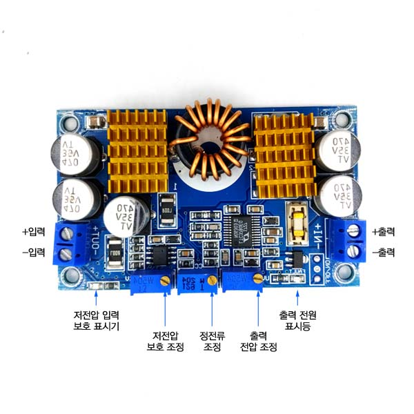 LTC3780 7A Buck-Boost 듀얼 DC-DC 컨버터 모듈 [SZH-EK334] / 디바이스마트