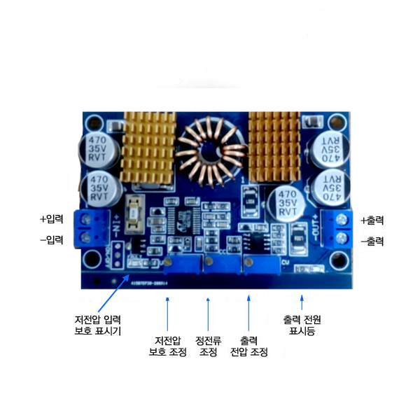 LTC3780 7A Buck-Boost 듀얼 DC-DC 컨버터 모듈 [SZH-EK334] / 전원/파워/배터리 > DC-DC ...