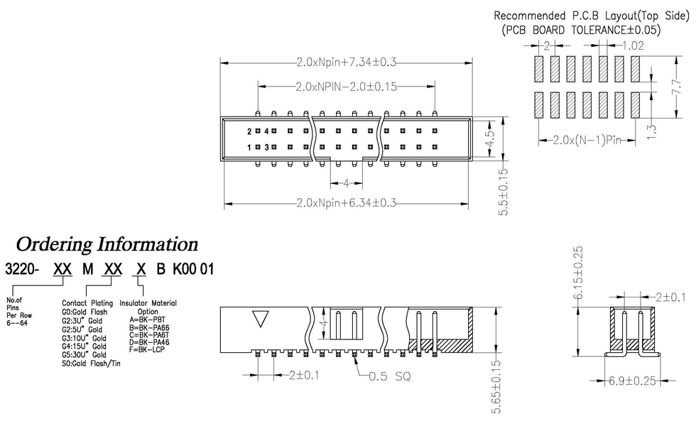 3FB-34P-2SMD (BH04-34J) / 디바이스마트