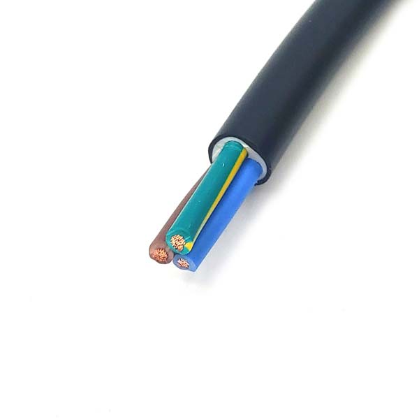 #KS IEC 60227-5 (53) VCTF 전원 코드선 1.5SQ x 3C 검정 1M / 디바이스마트