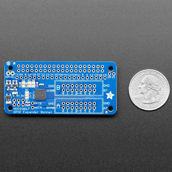 Adafruit GPIO Expander Bonnet - 16 Additional I/O over I2C [ada-4132 ...