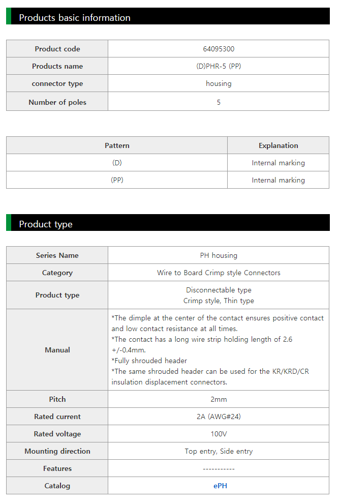 PHR-5 (PP) / 디바이스마트