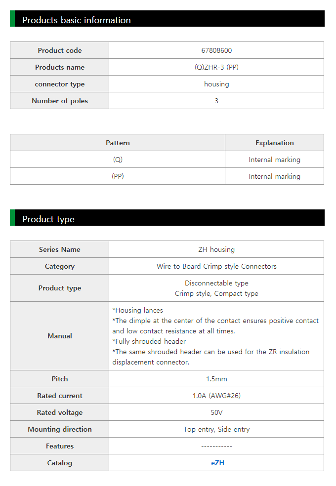 ZHR-3 (PP) / 디바이스마트