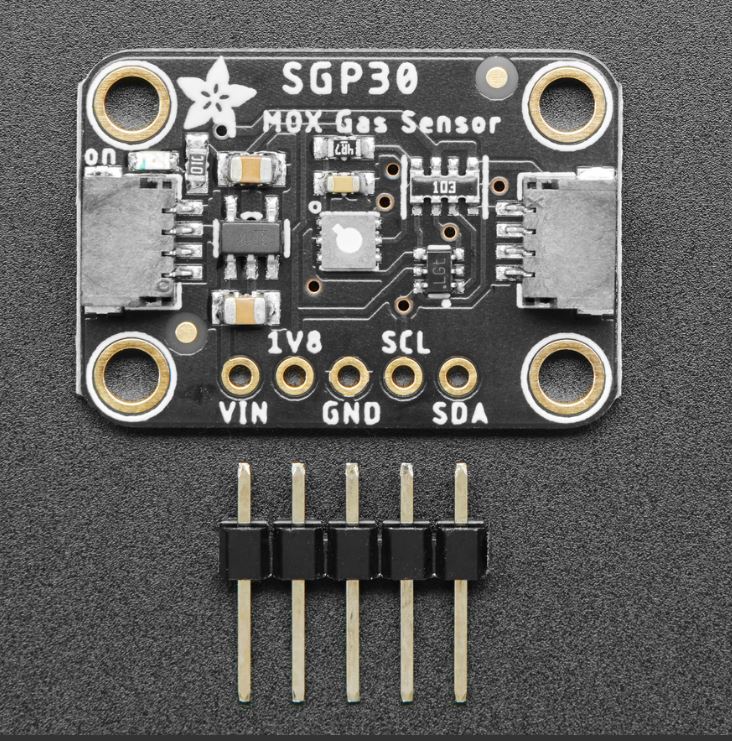 Adafruit SGP30 Air Quality Sensor Breakout - VOC and eCO2 [ada-3709 ...