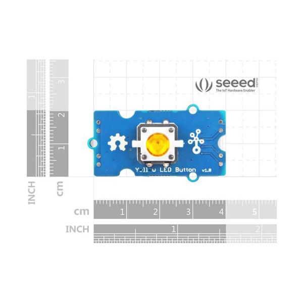 Grove - Yellow LED Button [111020045] / 디바이스마트