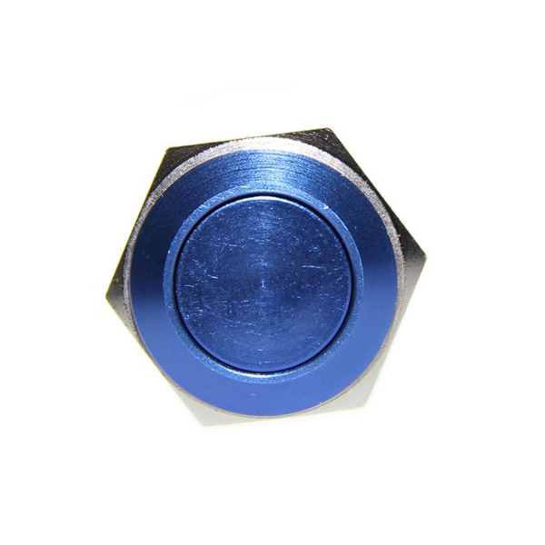 16mm Ai-vandal Metal Push Button - Royal Blue [311050001] / 디바이스마트