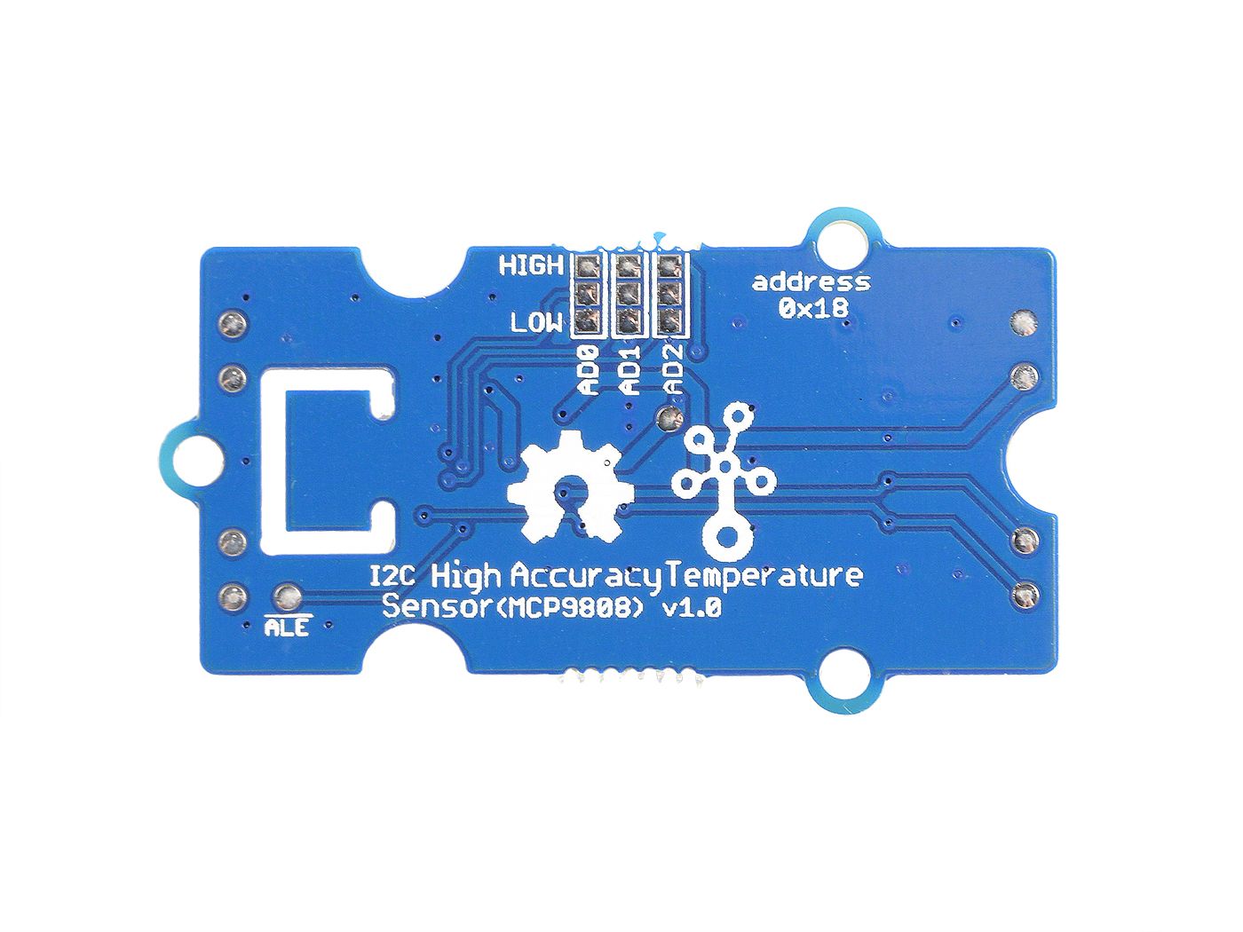 Grove - I2C High Accuracy Temperature Sensor(MCP9808) [101020556] / 디바이스마트