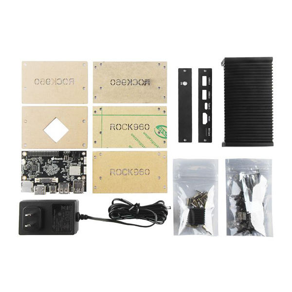 Rock960 Board - Based on the RK3399 SoC - 4GB RAM Version [H102110159] / 디바이스마트