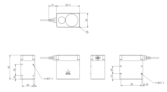 TF350 Long-Distance LiDAR Module UART/CAN (~350M) / 디바이스마트